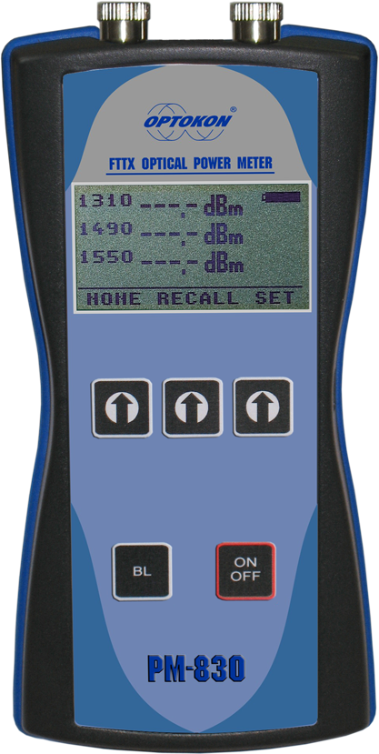 PM-830-FTTX Optical power meter - OPTOKON, a.s.- Technology leadership
