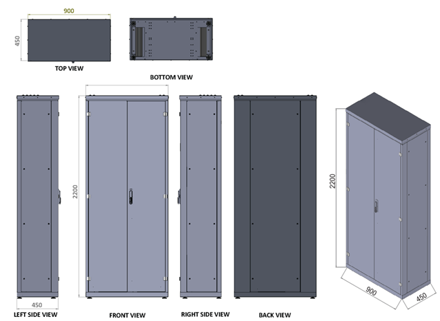 OPT-ER-2 IP41 Generic Rack