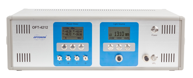 OFT-4212 Fiber optic 4-channels optical testing system - OPTOKON, a.s ...