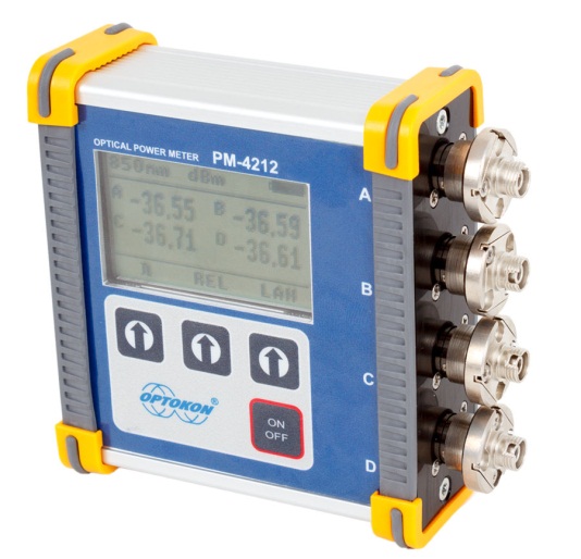 PM-4212 – Compact 4 port optical power meter - OPTOKON, a.s ...