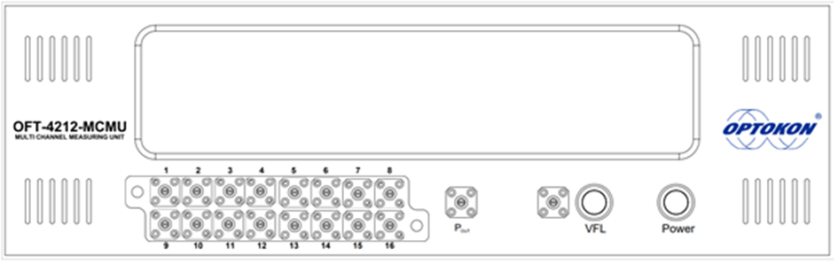 OFT-4212-MCMU Fiber optic 16 channels optical test station - OPTOKON, a ...