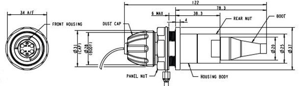 HMA-S Series connector - OPTOKON, a.s.- Technology leadership